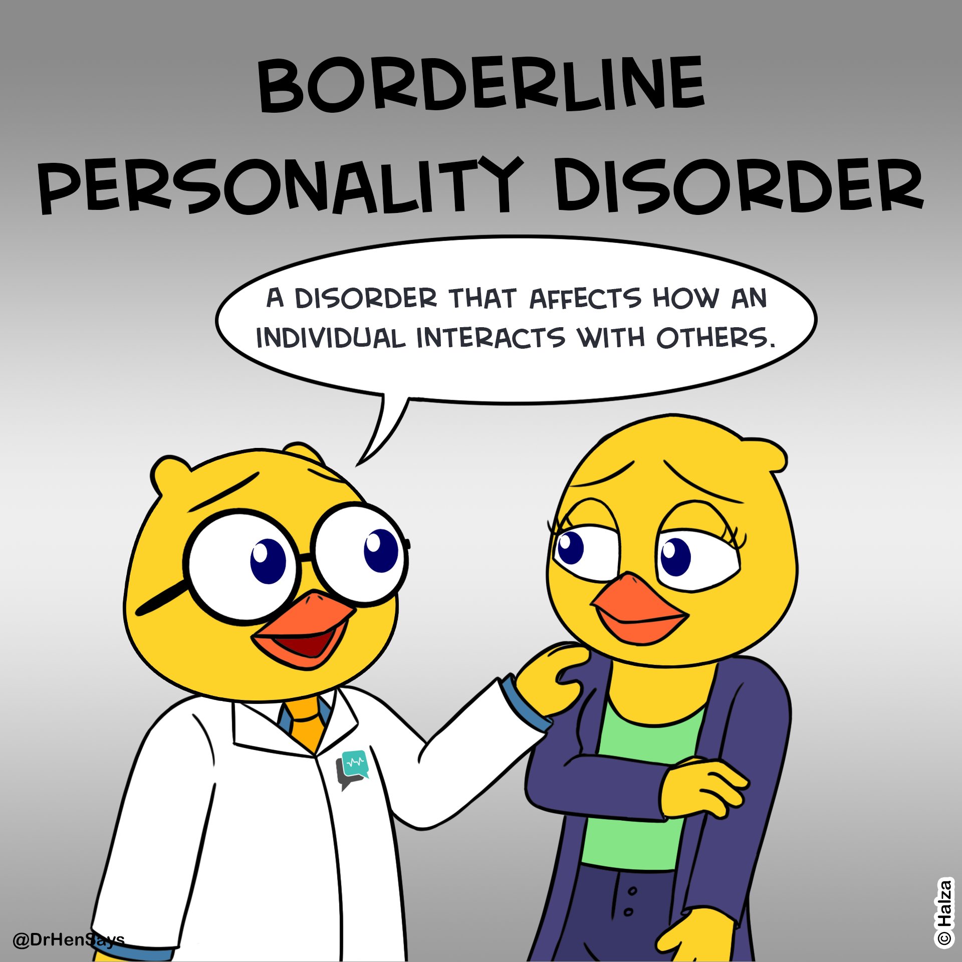 Borderline Personality Disorder Comics