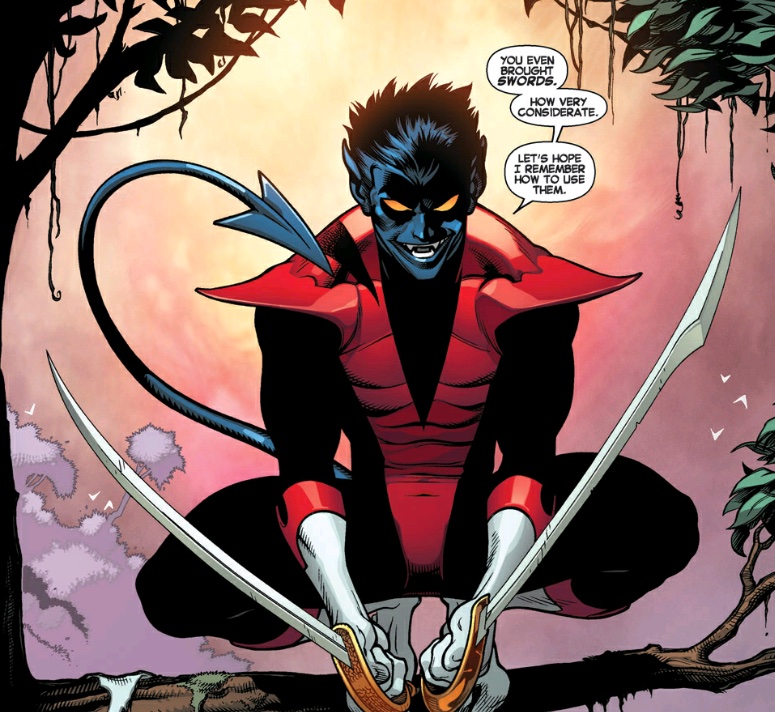 X Men Nightcrawler And Storm