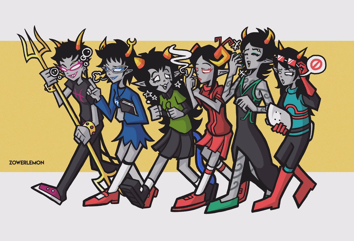 Homestuck Trolls Dancestors