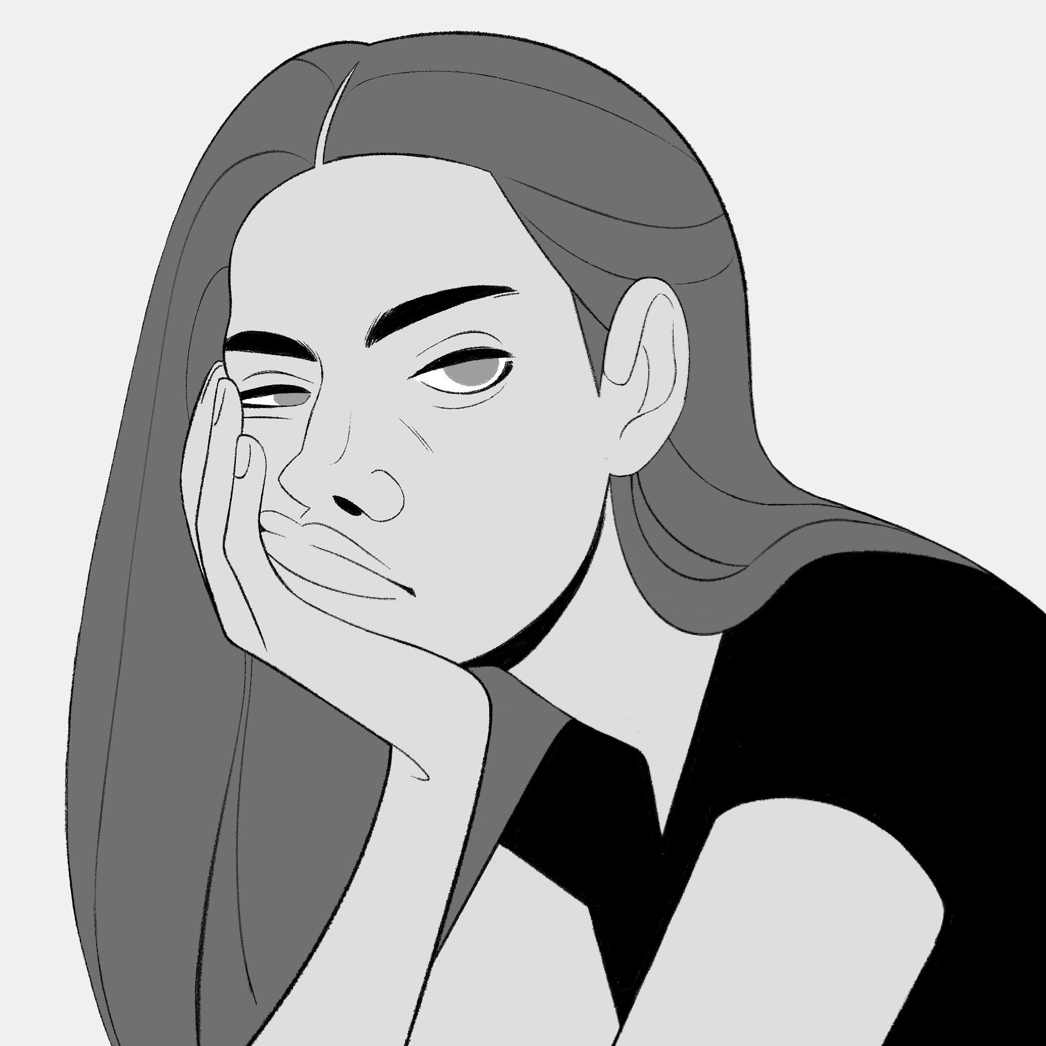 Easy Drawing Of A Tumblr Girl