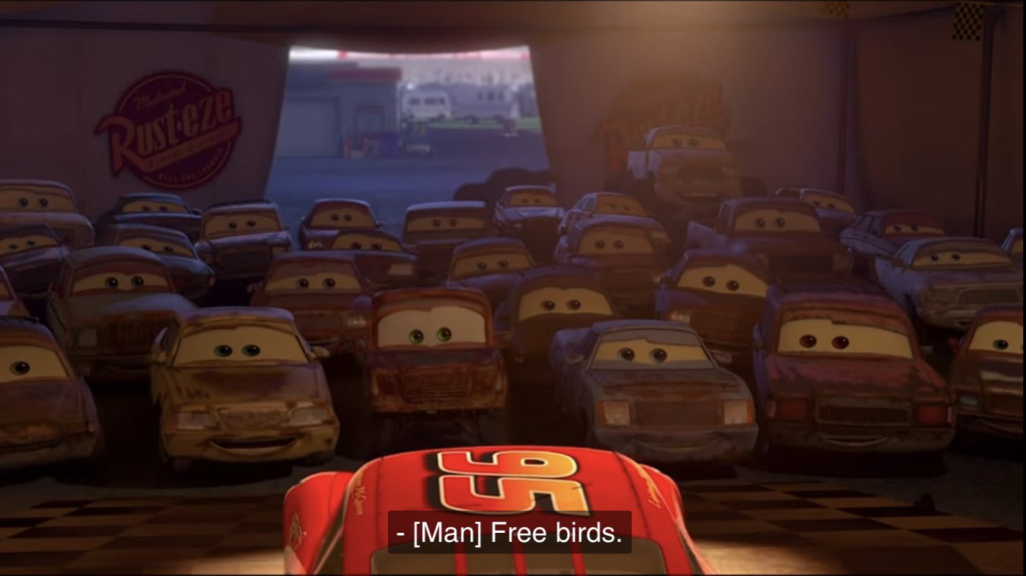 Cars The Movie Scenery