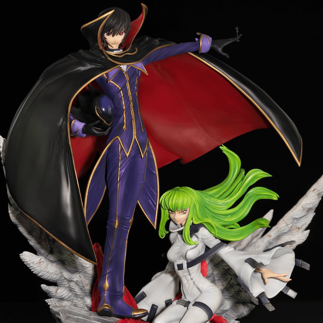 Ikemen Figures 💙 on Twitter: "☆ Code Geass, Lelouch Lamperouge & C.C."