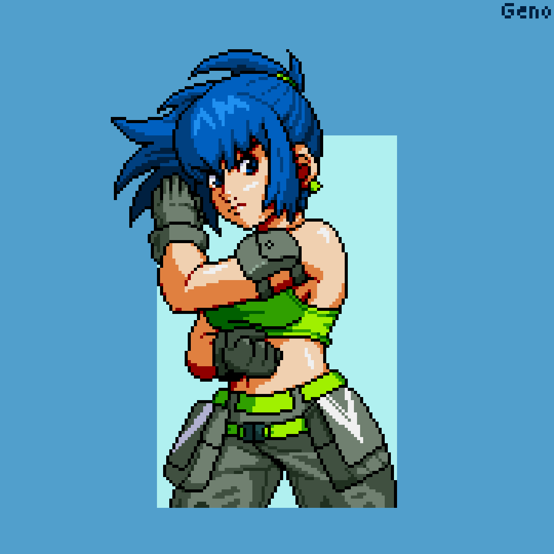 Leona Heidern Sprites