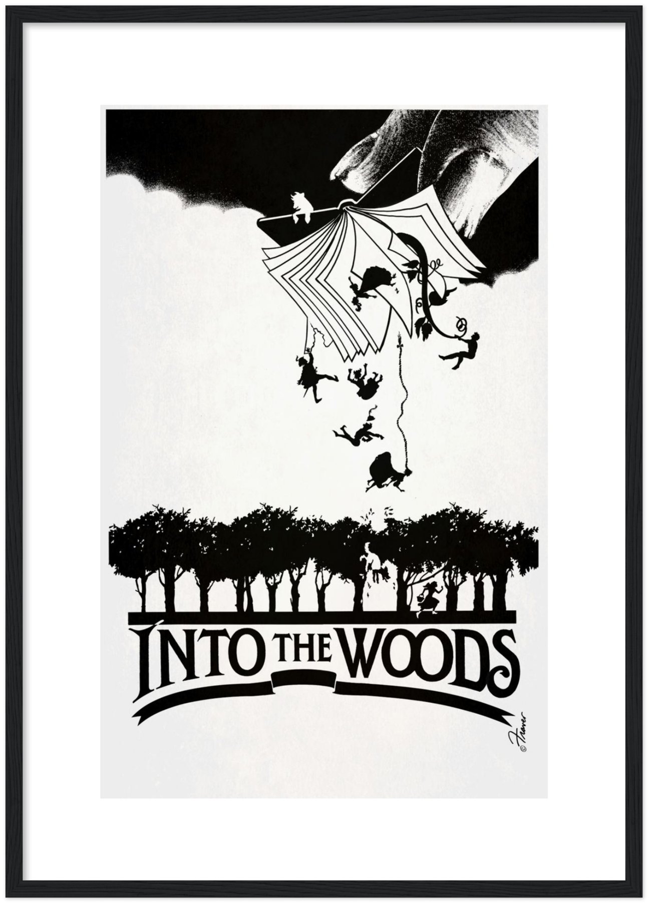 Into The Woods Poster Design