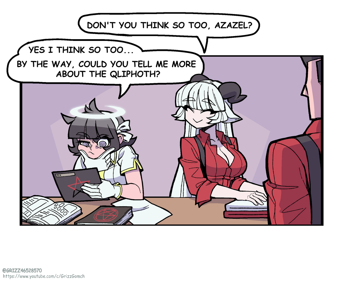 「#Helltaker 」Grizzの漫画