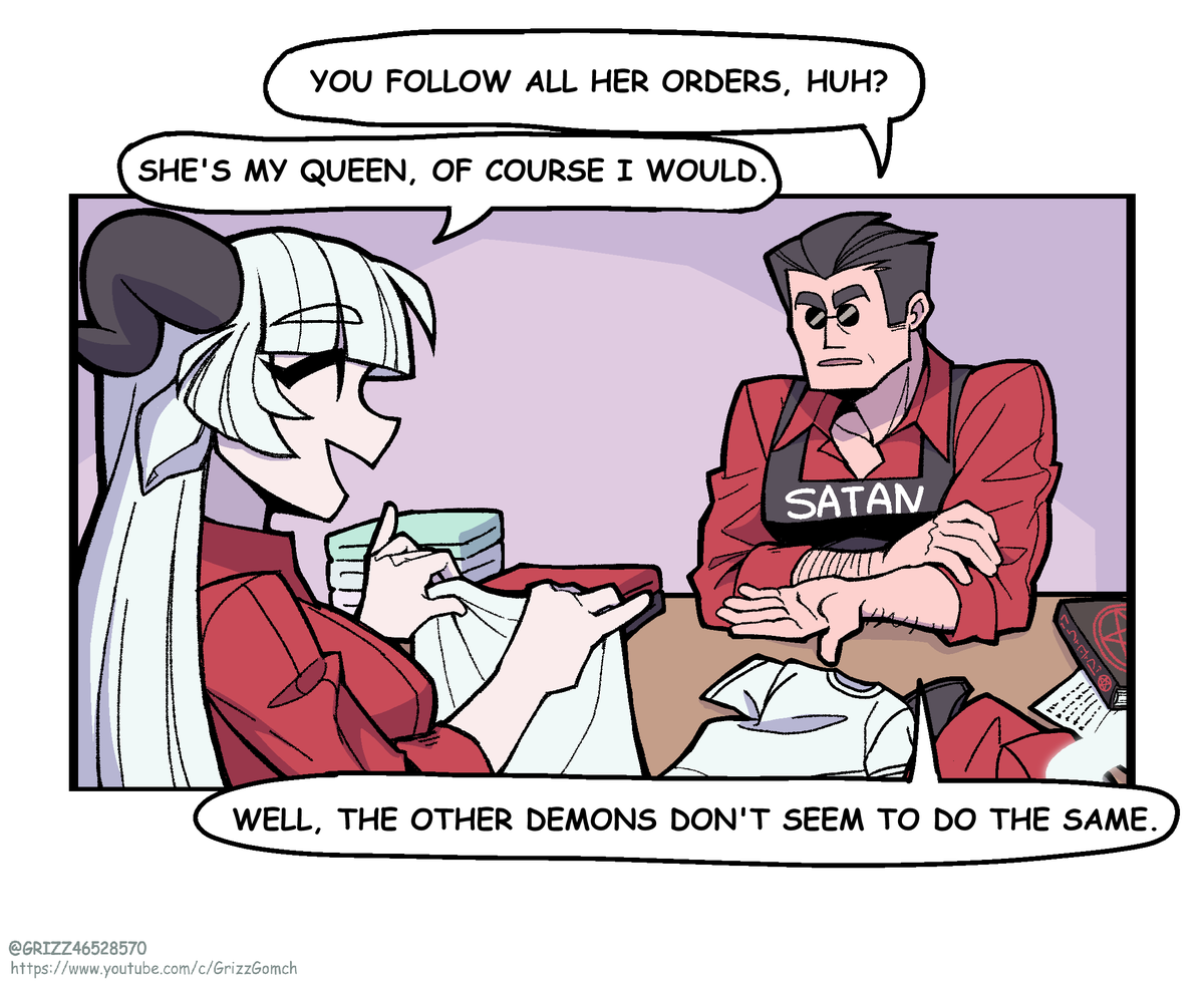 「#Helltaker 」Grizzの漫画