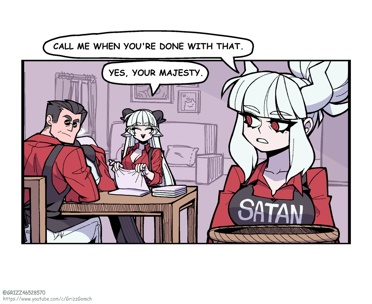 「#Helltaker 」Grizzの漫画