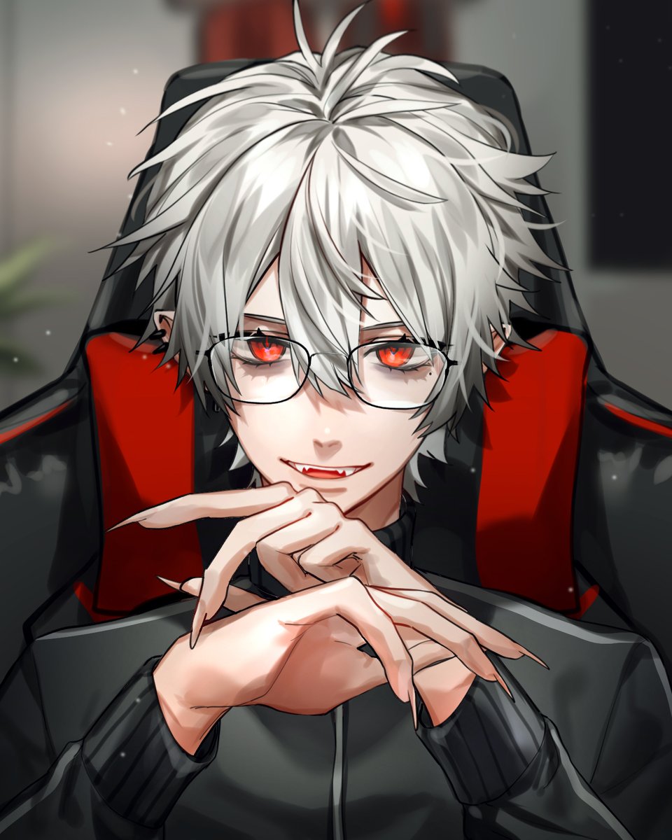 「IQ2000メガネ🥸 #KuzuArt 」|佐(Zuo) 通販開始のイラスト