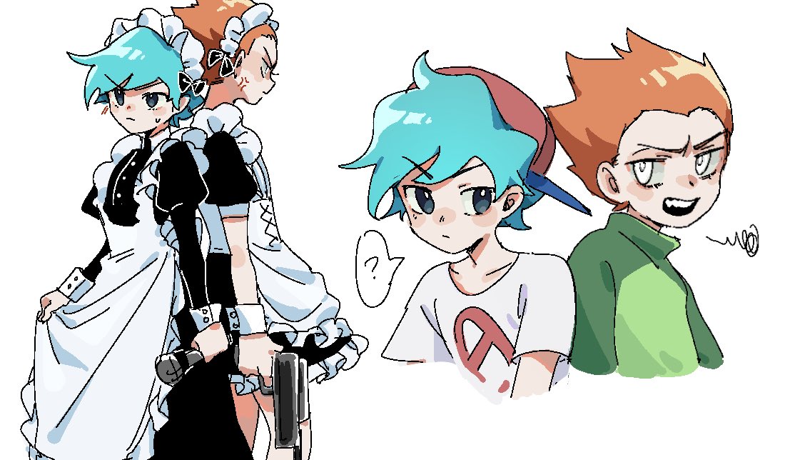 「#picoxbf #FNF #fridaynightfunkin #gfxbf 」兔子🐰の漫画