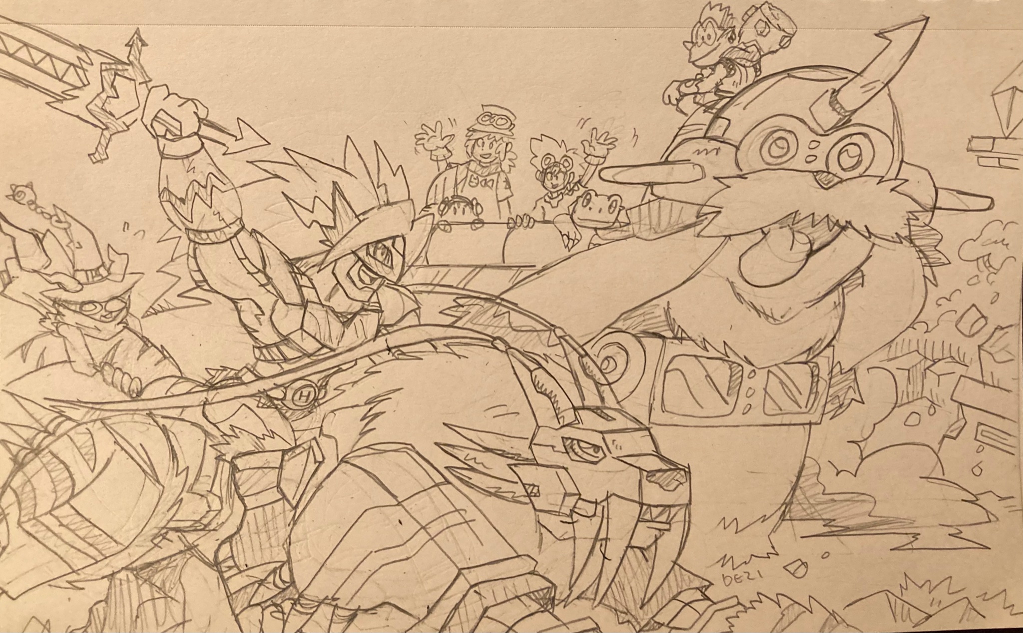 Dinotigermon