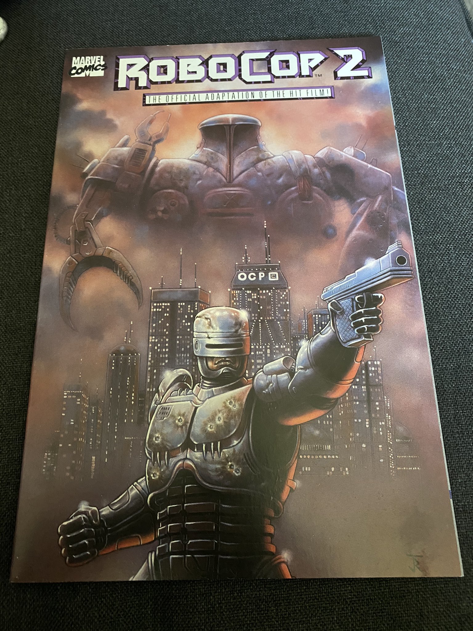 Robocop Comic Art