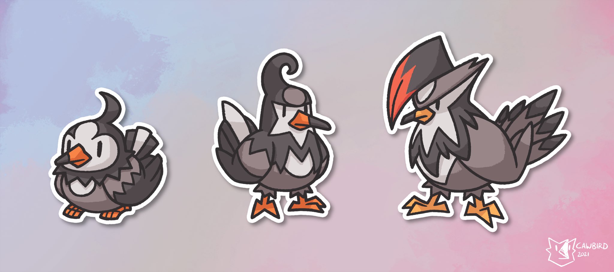 Staravia Evolution Chart