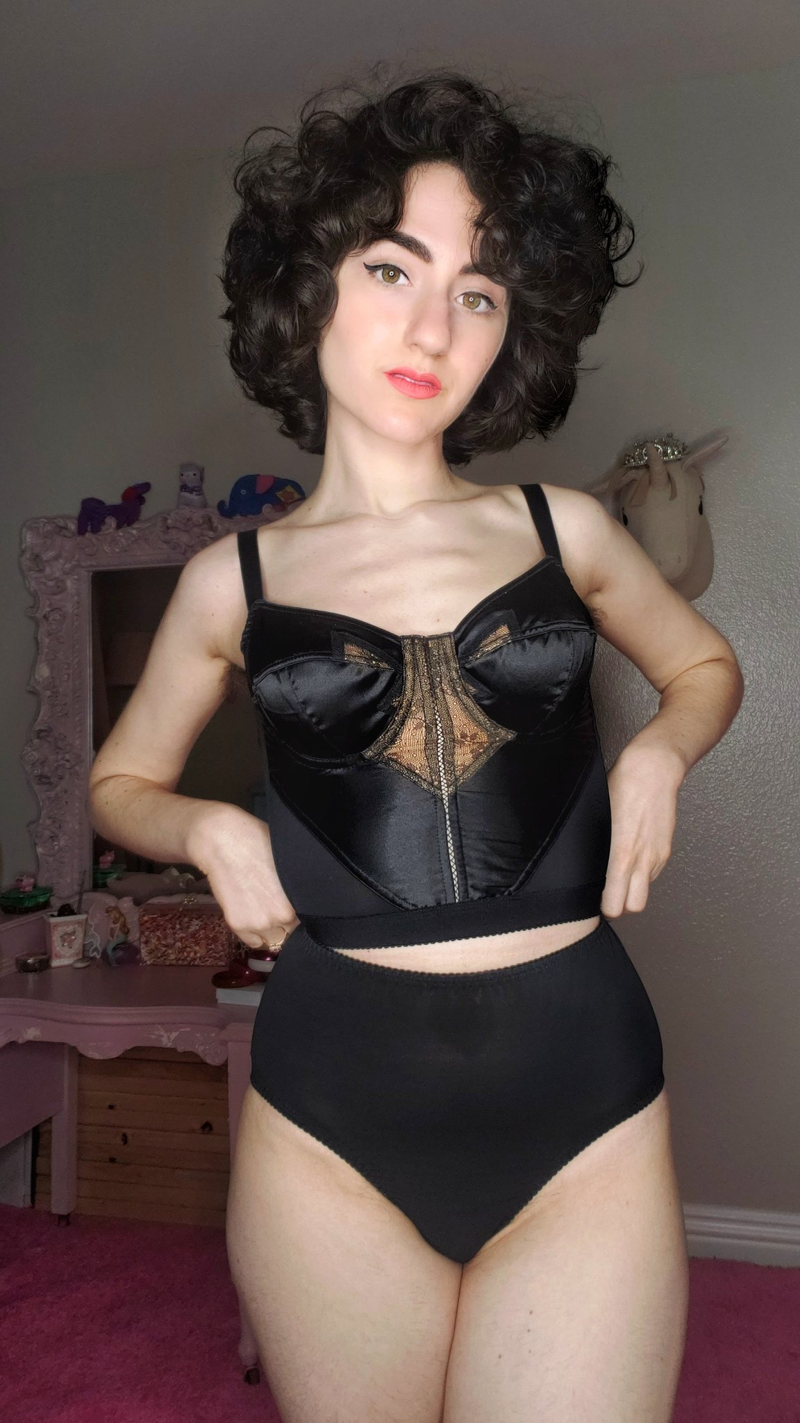 RetroBunny on Twitter: "Posting some 1950s style lingerie pics on my OF 💕 #onlyfans # ...