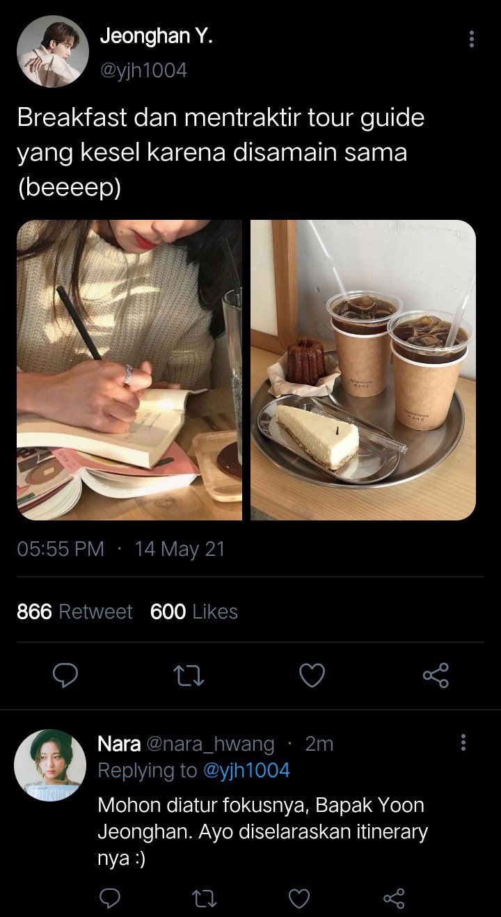 rin on Twitter: "080. Baikan dulu, Han. Liburan lo taruhannya https://t.co/64vowUOwv5" / Twitter