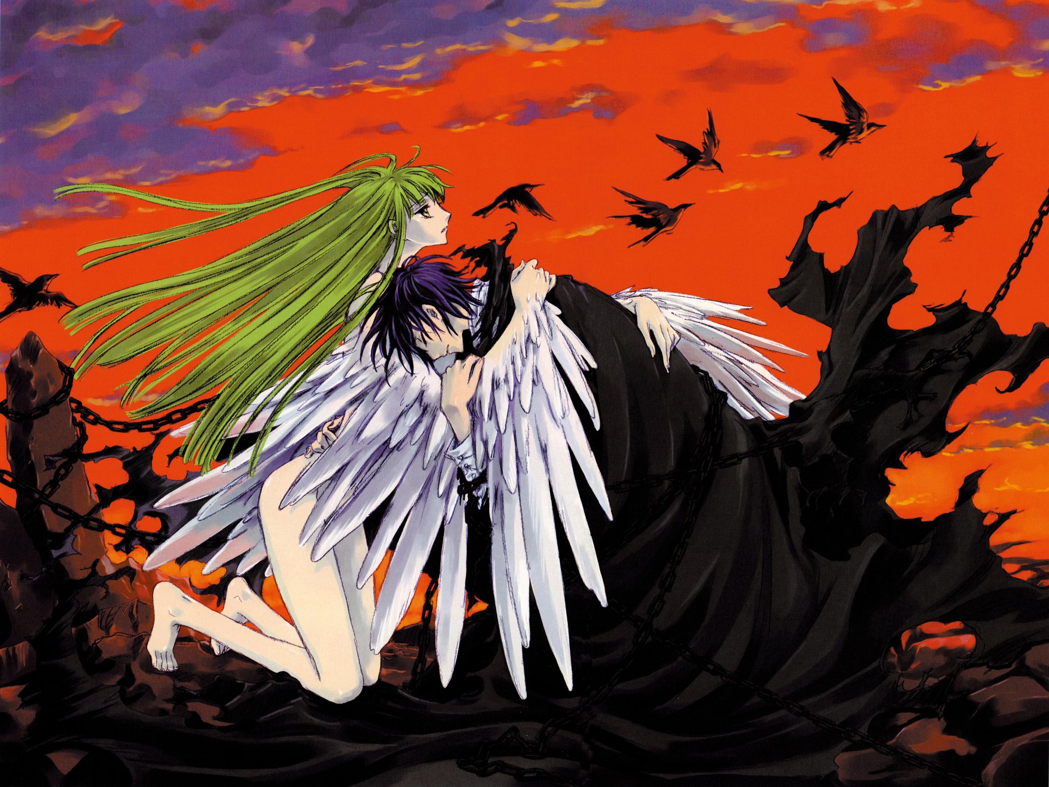 Tefio On Twitter Code Geass Official Art Hit Different