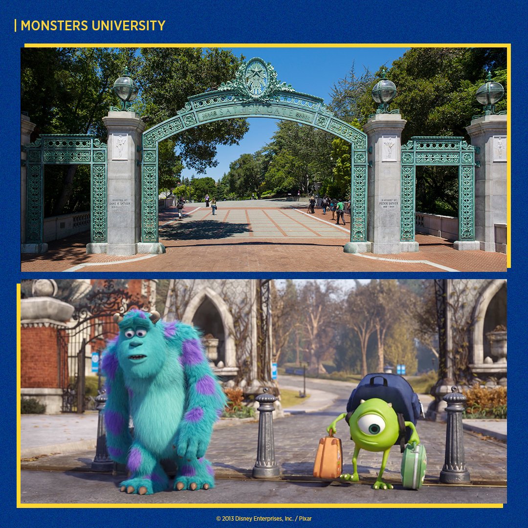 Monster University Gate