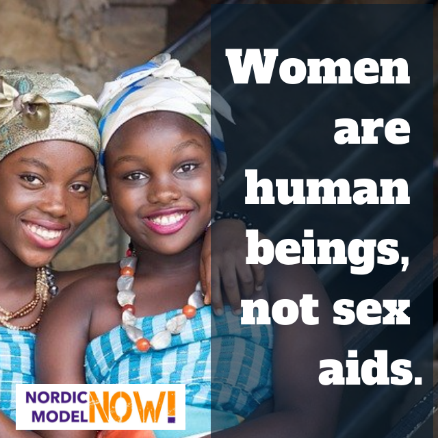 Nordic Model Now On Twitter “women Are Human Beings Not Sex Aids