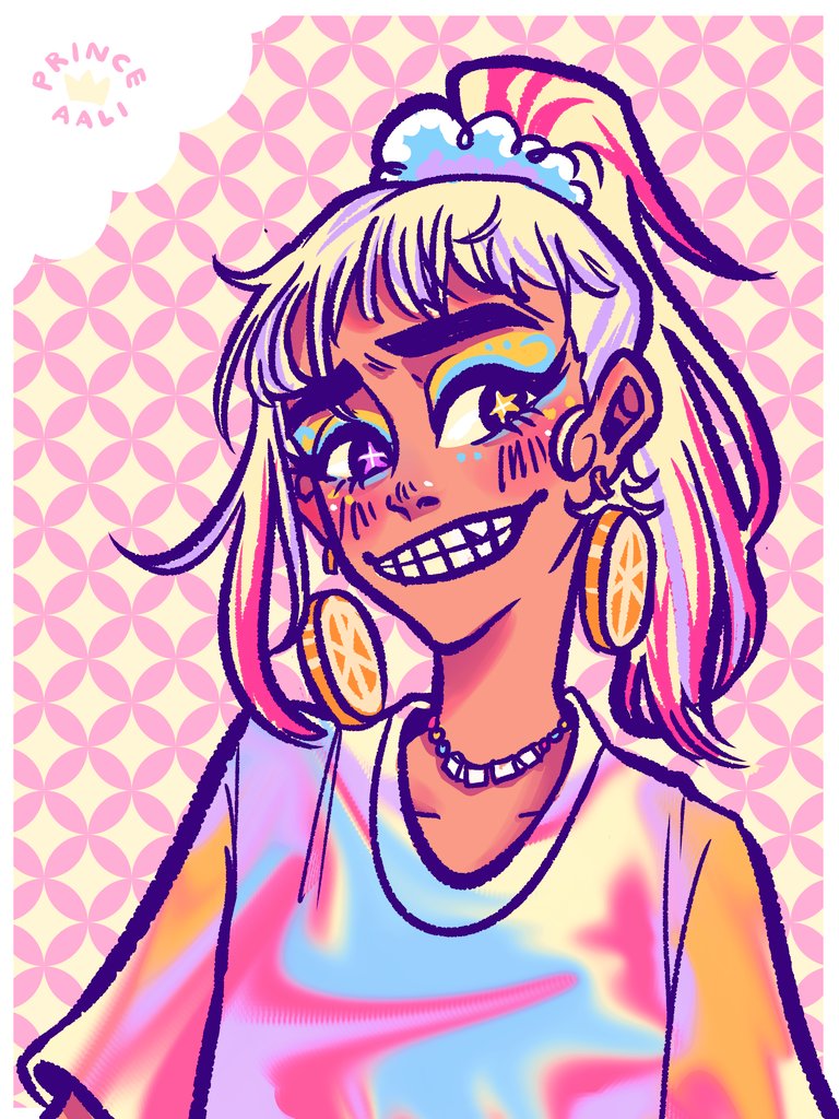 「your local manic pixie dream girl!!! 🦄 」|Prince のイラスト