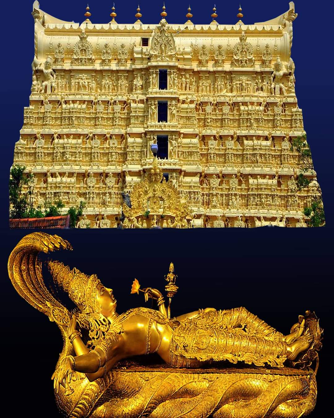 Anantha Padmanabha Swamy Temple Gold