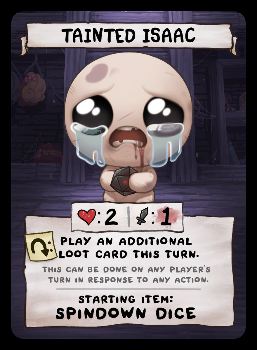 Tainted Characters Confirmed for Four Souls : r/bindingofisaac