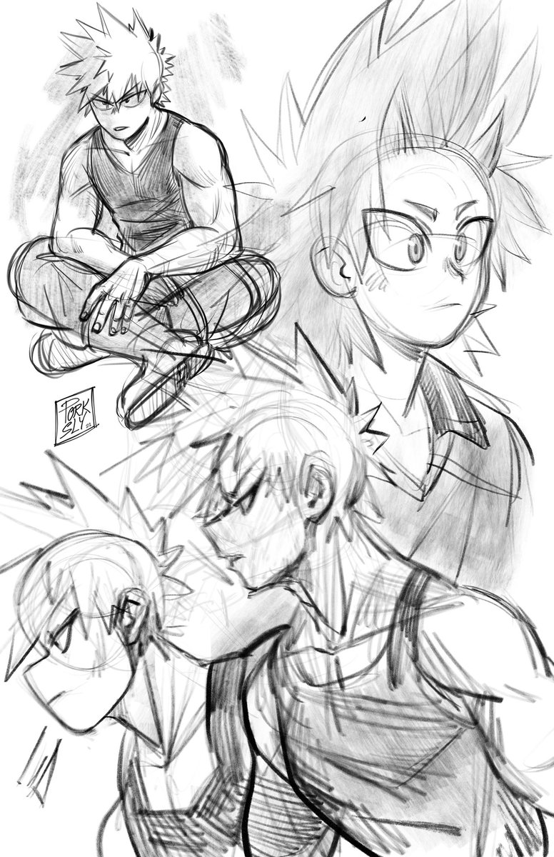 Part 2 of 2) KRBK first kiss. ? 」Pork_Slyの漫画