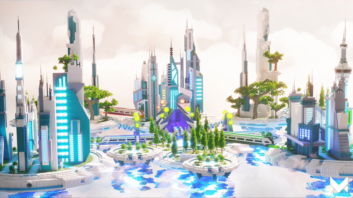 Futuristic Building Minecraft