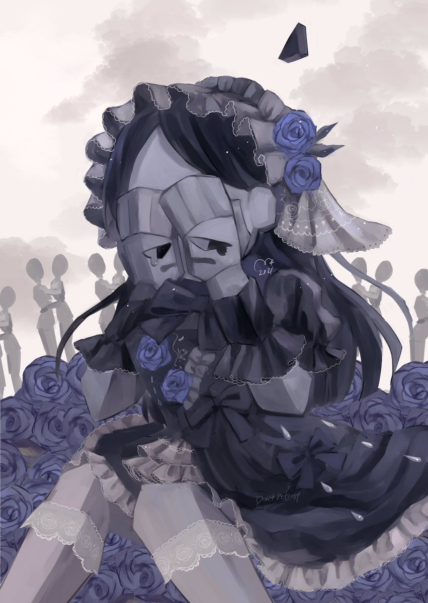 「Temptation stairs sad ENA and Gothic Lol」|🎄💙 ̤͓̽ゾ̤͓̽mezo💛🎄のイラスト