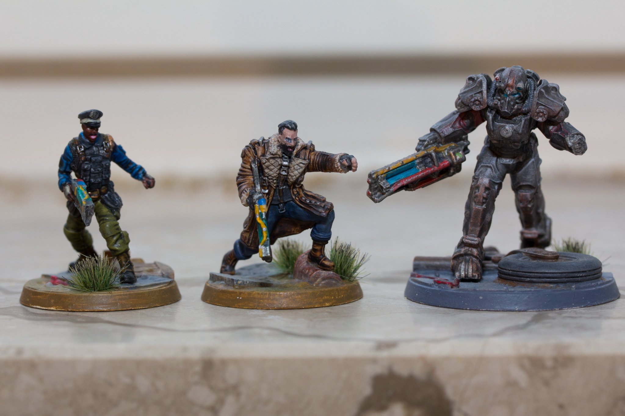 Bac Jouet Fallout Wasteland Warfare - Brotherhood Of Steel Elder Maxon ...