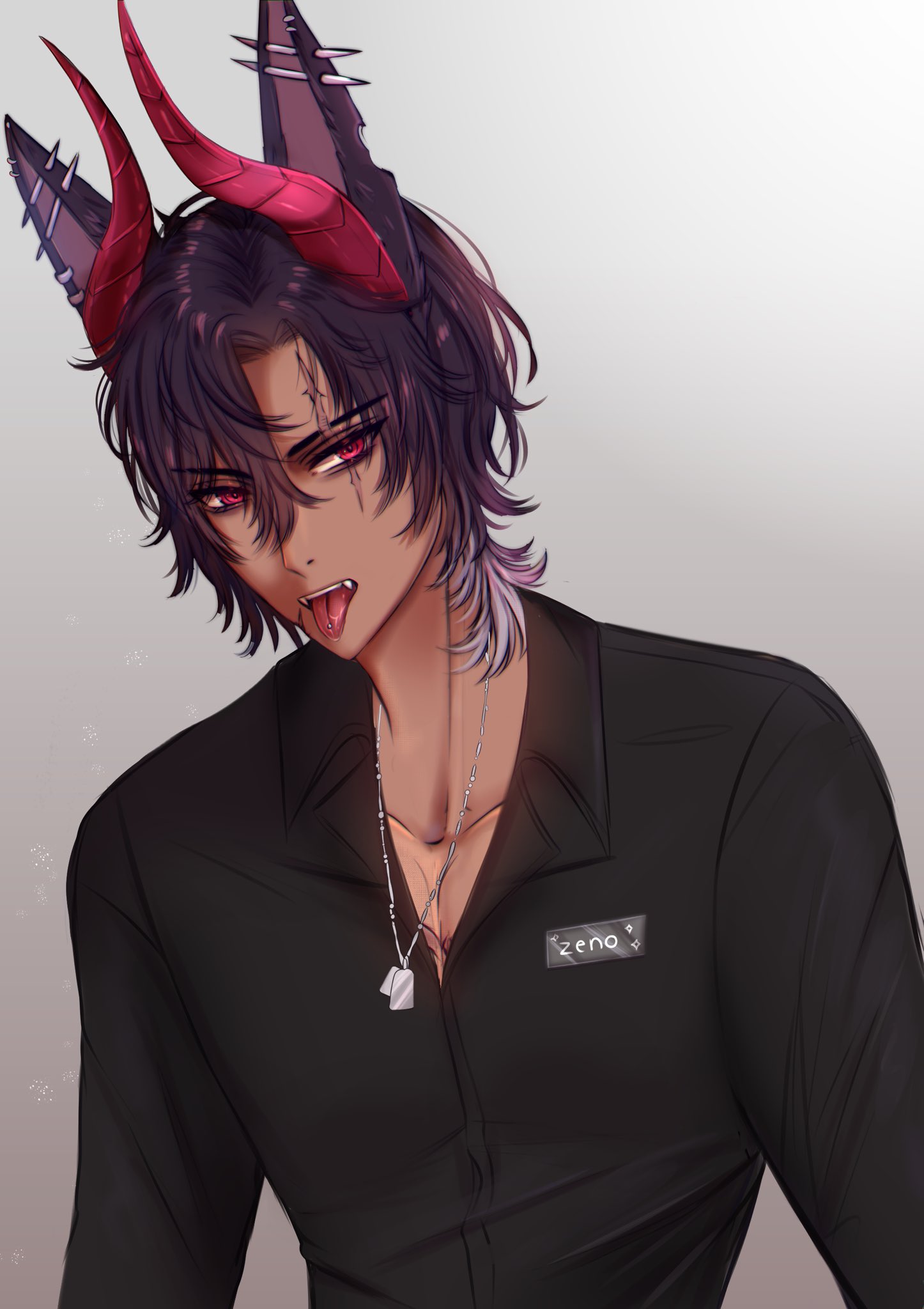 Wolf Boy Anime Drawing