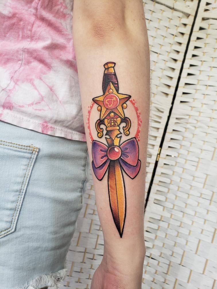 Sailor Mars Symbol Tattoo