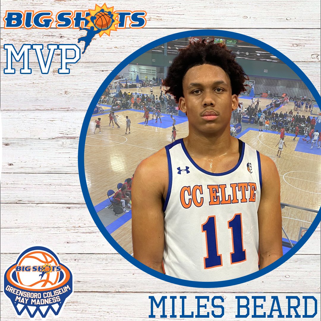 BIG SH🏀TS on Twitter: "MVP goes to Miles Beard with 20 points for CC Elite! #BIGSHOTS # ...