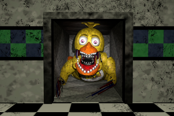 Fnaf 2 Chica Vent McFarlane Toys | FNAF 1 & 2 REVAMPED Set Ideas