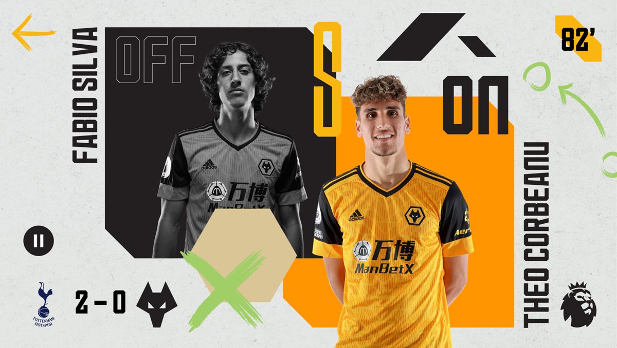 Theo Corbeanu makes his Premier League debut for Wolves : r/CanadianPL