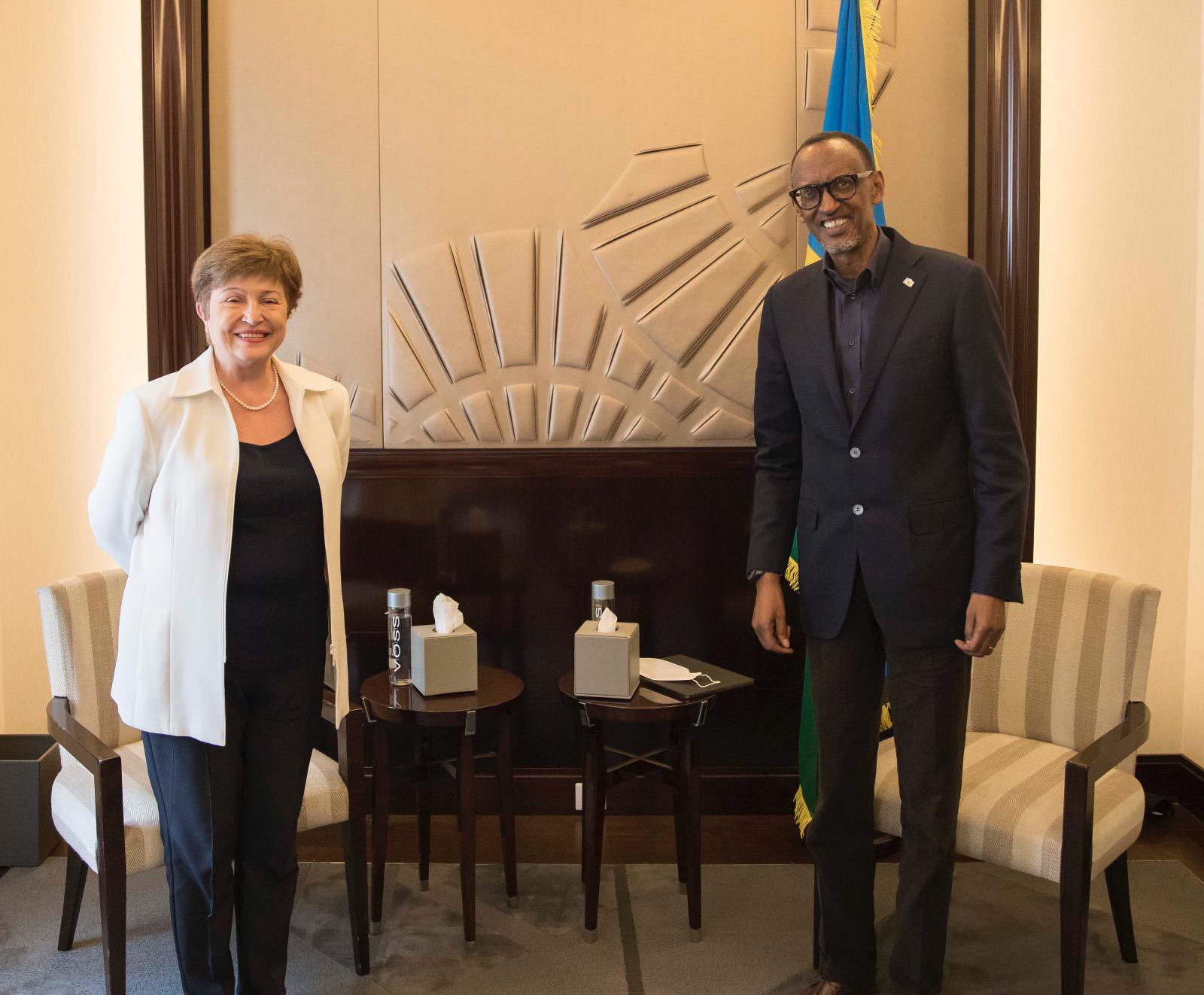 Presidency | Rwanda on Twitter: "President Kagame today met with @KGeorgieva, Managing Director ...