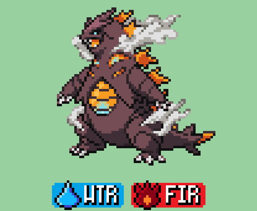 Godzilla Pokemon Sprite