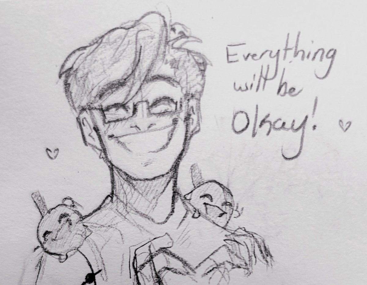 「Dsmp Philza + Grey Warden Phil redesign sketch :] 」Saturnの漫画