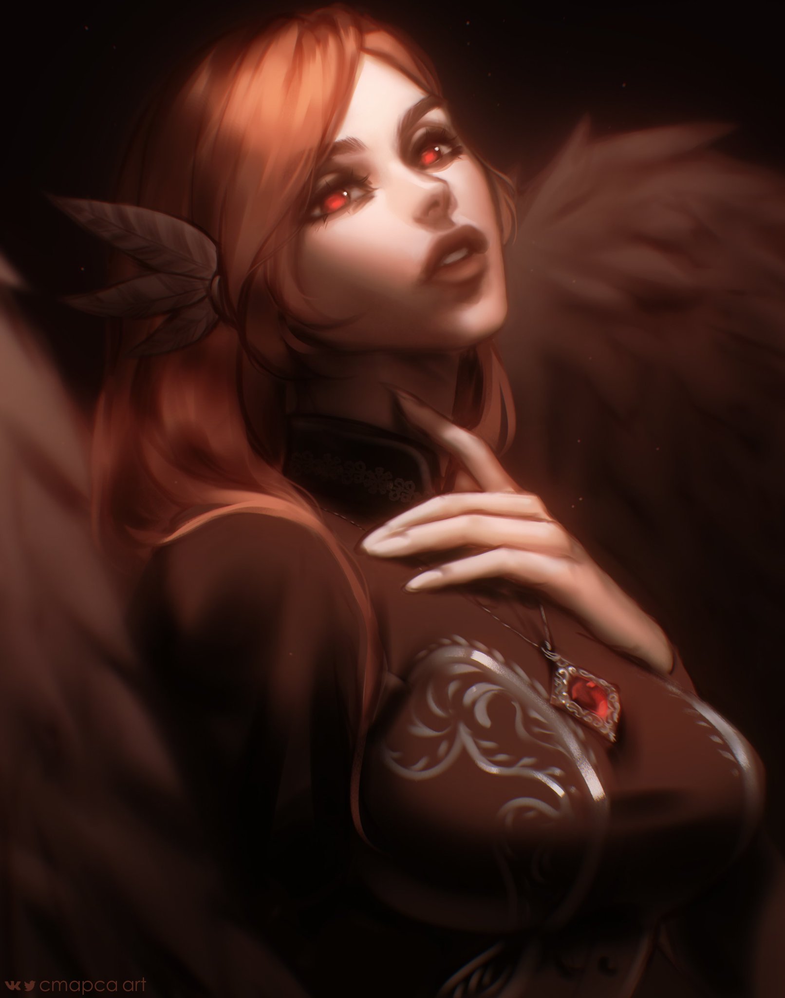 Cmapca art on Twitter: "Sketch-commission for @ShevaHun ️…