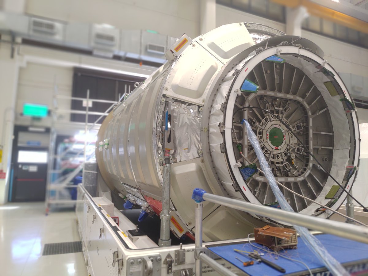 Thales Alenia Space on Twitter: "Pressurized Cargo Module #Cygnus #16 ...