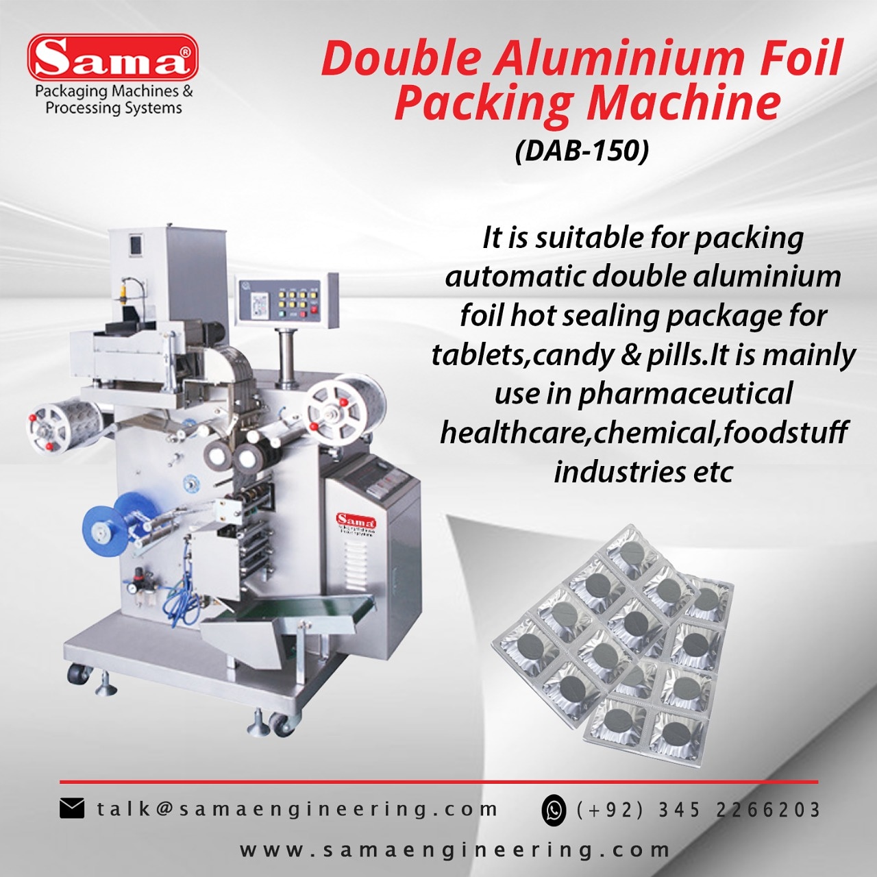 Aluminium Foil Packaging Machine