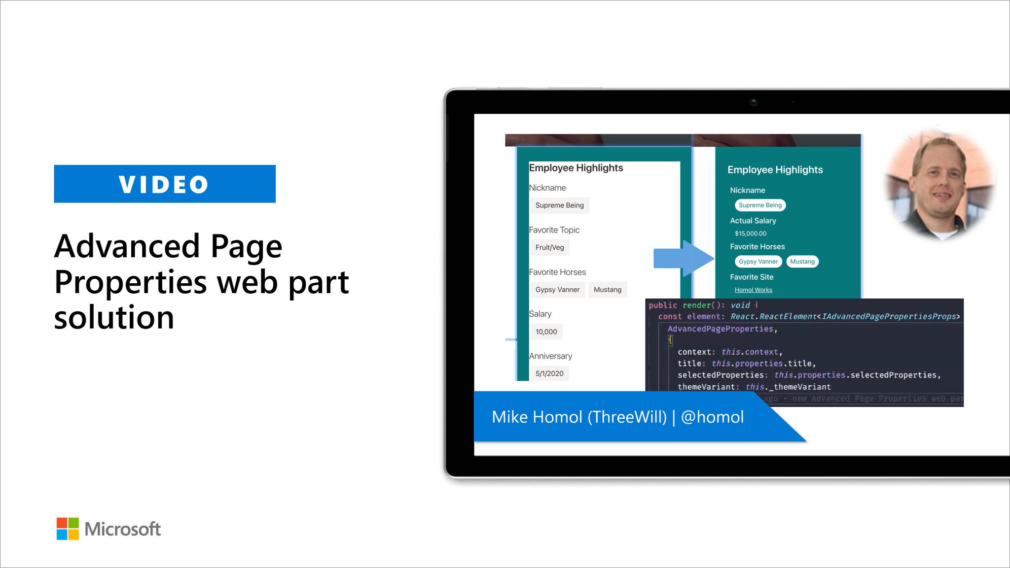 Microsoft 365 Developer on Twitter: "🤩 Great #Microsoft365dev community demo by @homol on ...
