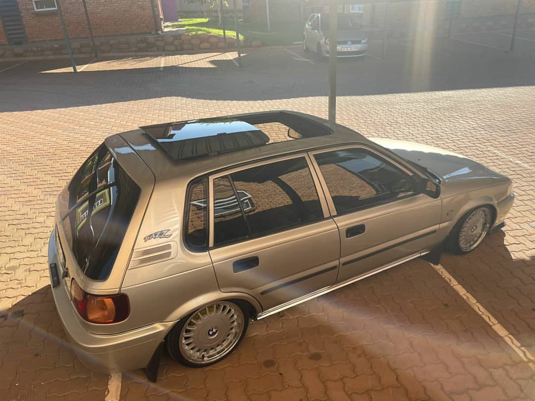 Toyota Tazz With Bbs Rims