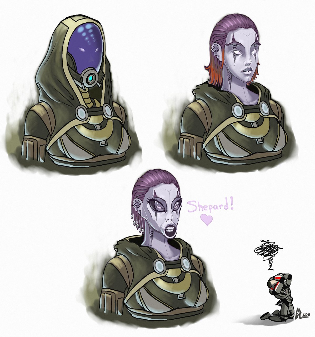Quarian Face