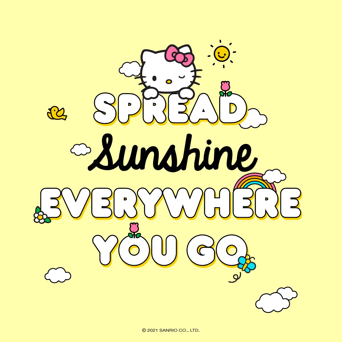 Hello Kitty Wallpaper Yellow