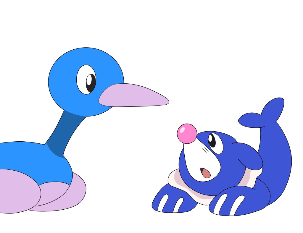 「poppi makes a new friend 」|Kira ( ᴥ ) @Paldea💕のイラスト