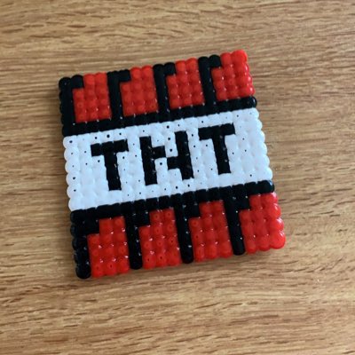 Minecraft Perler Beads Tnt