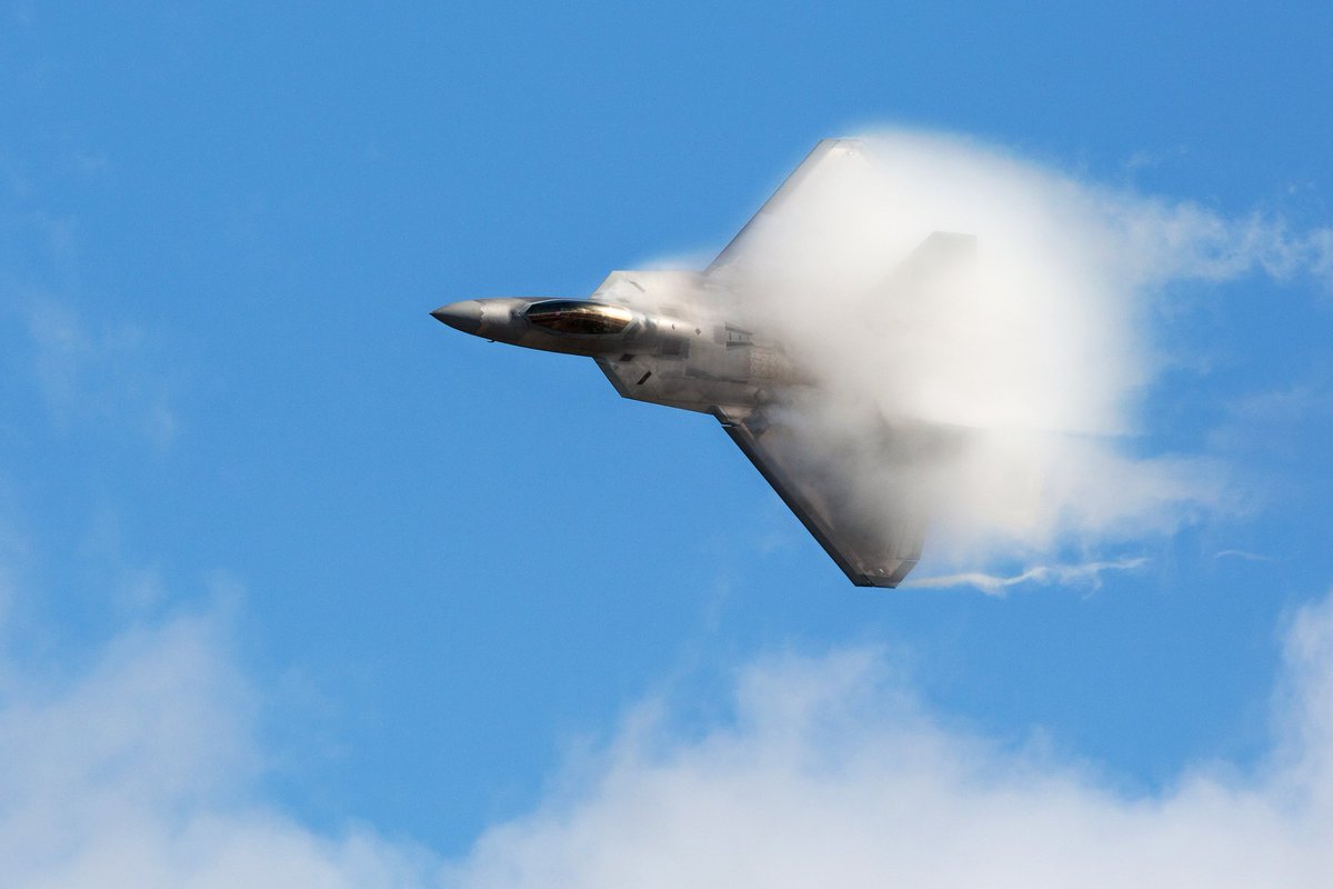 Fondo De Pantalla Sound Barrier F 22 Raptor