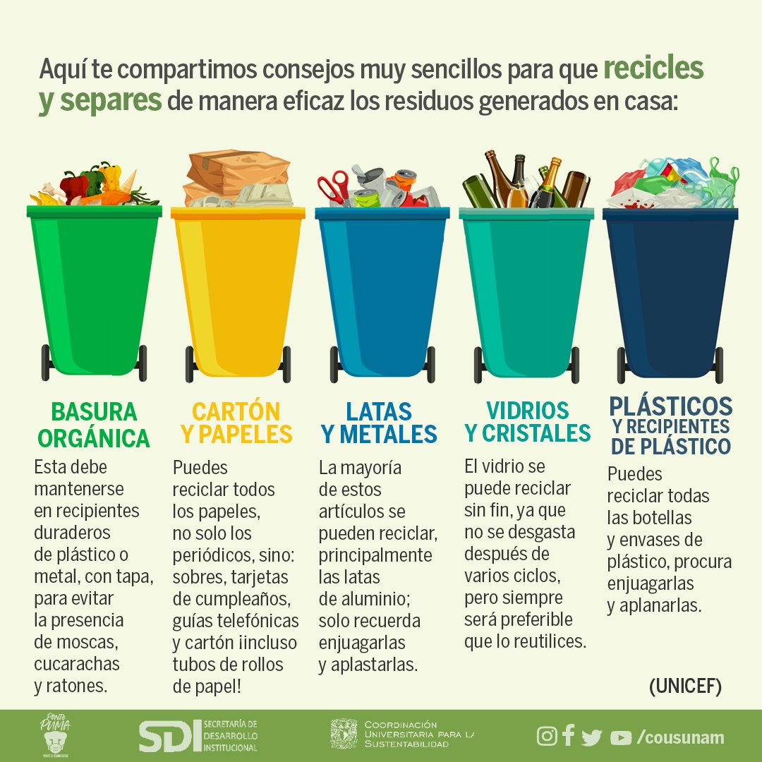 Coordinación Universitaria Para La Sustentabilidad On Twitter ♻️17 De