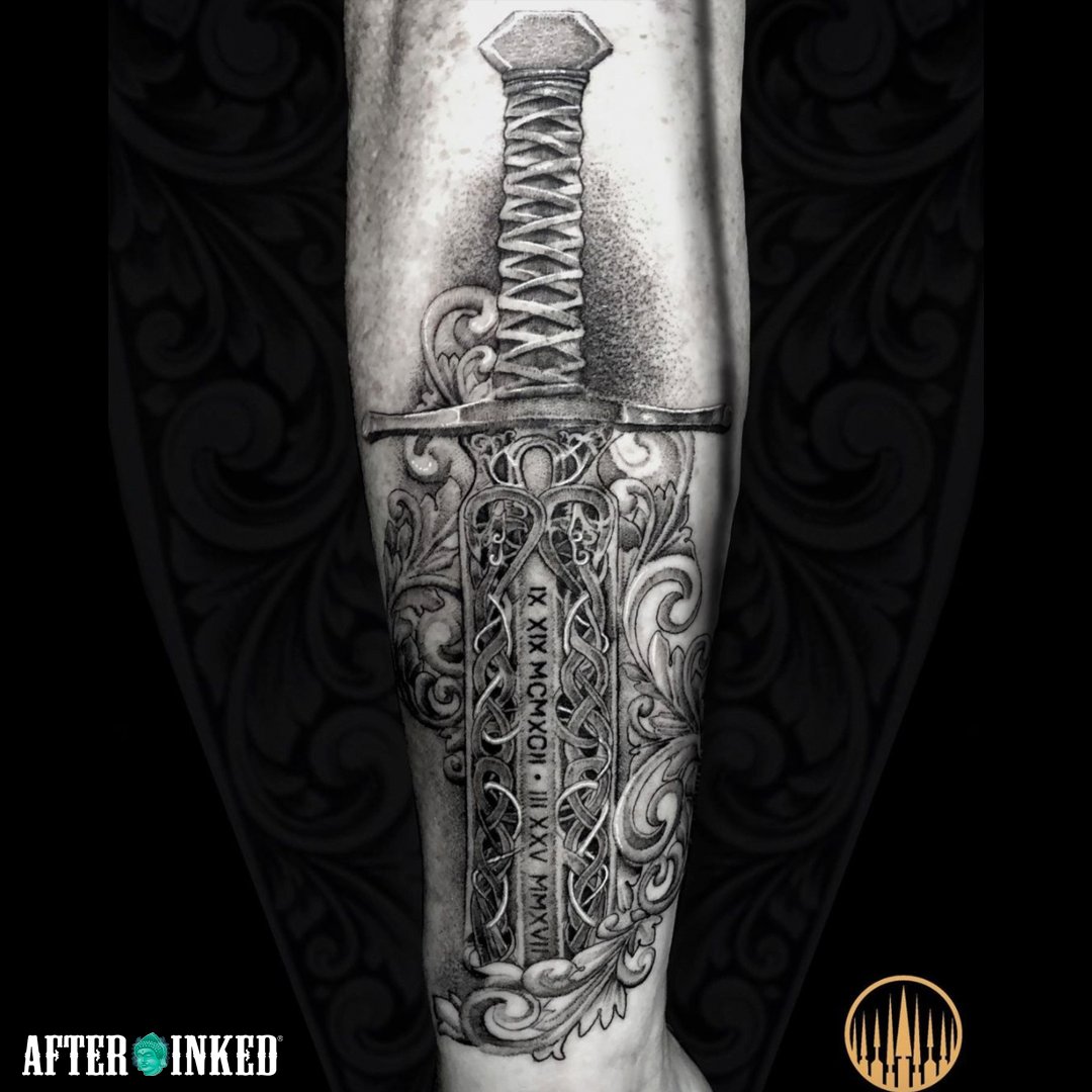 Norse Sword Tattoo