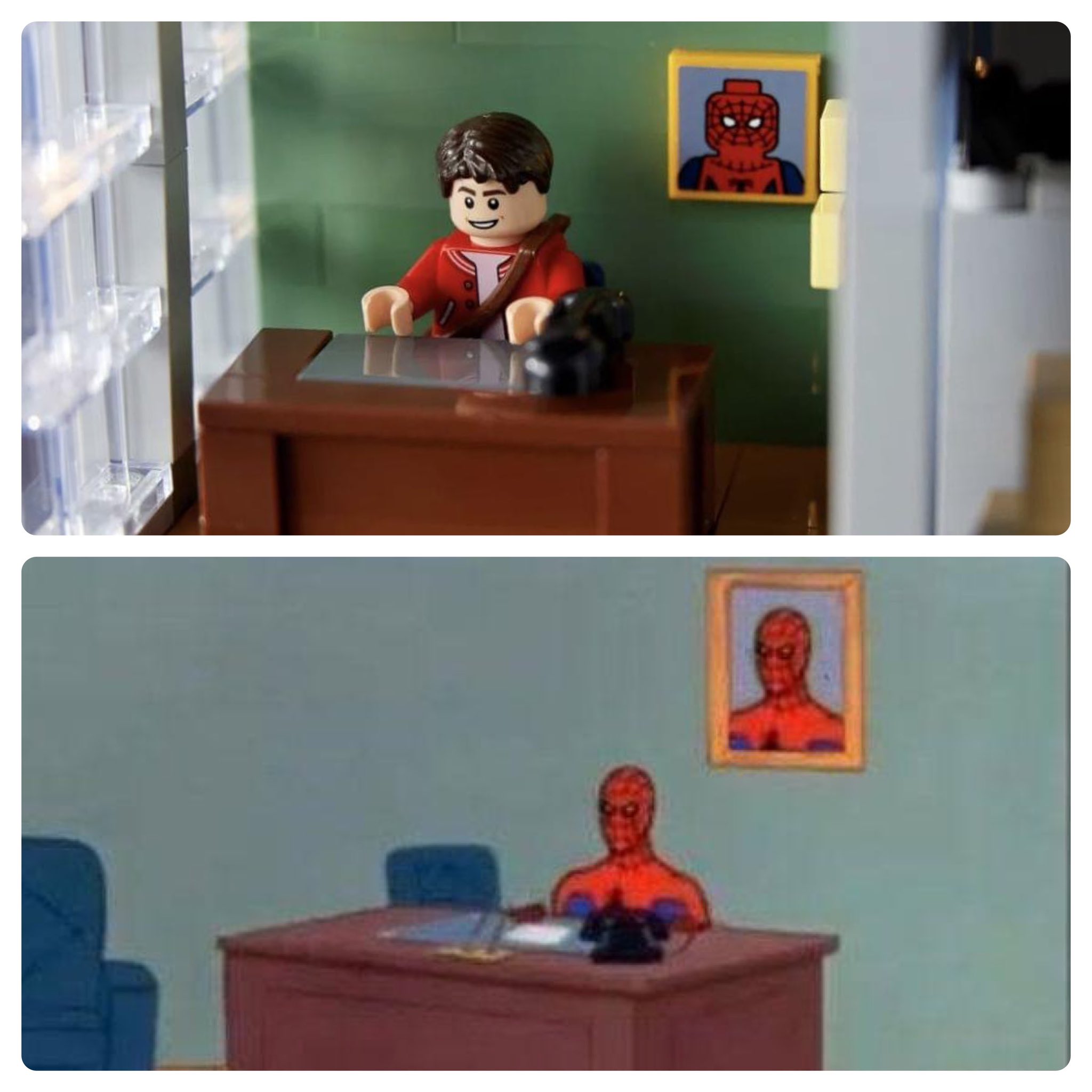 Spiderman Meme Desk