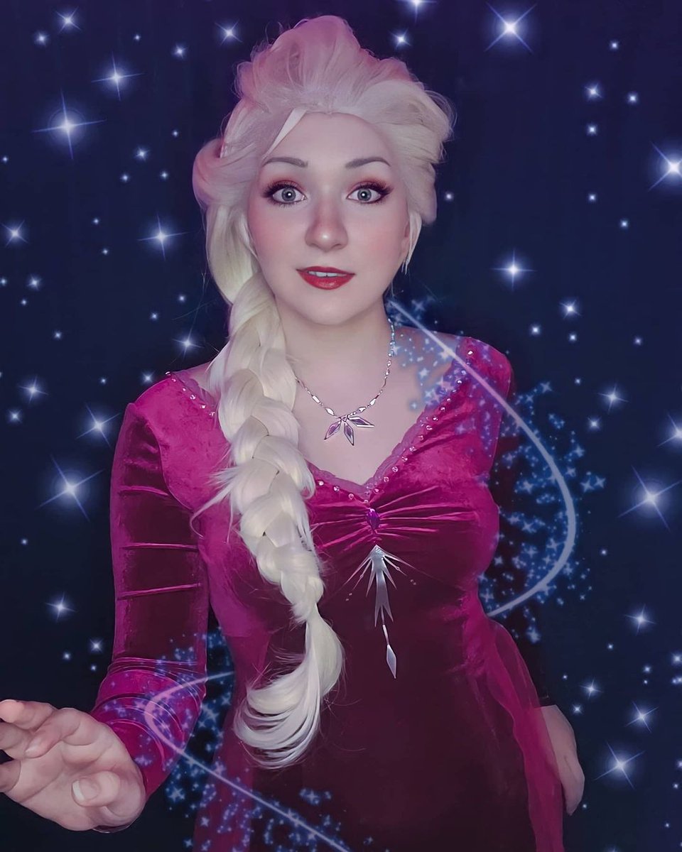 Elsa From Frozen Purple Into The Unknown Dress Downloadable Cosplay Template — Casey Renee